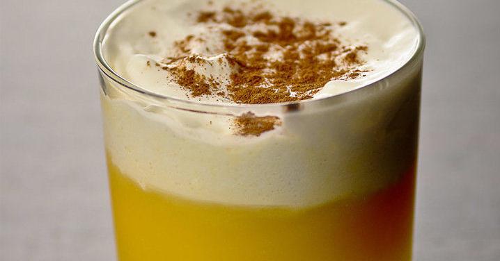 Whisky Flip - a dairy cocktail | boozy bisou